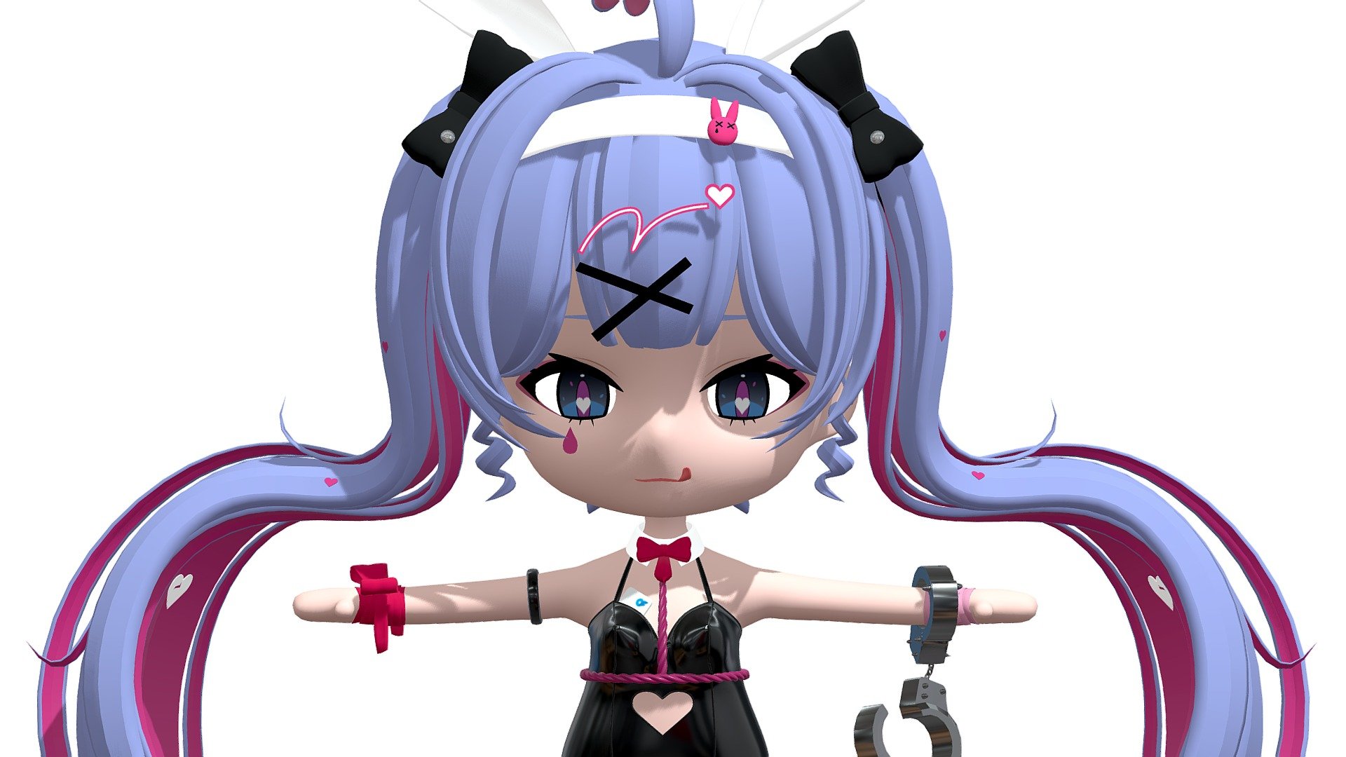 Rabbit Hole Miku chibi version - Download Free 3D model by revsworks ...