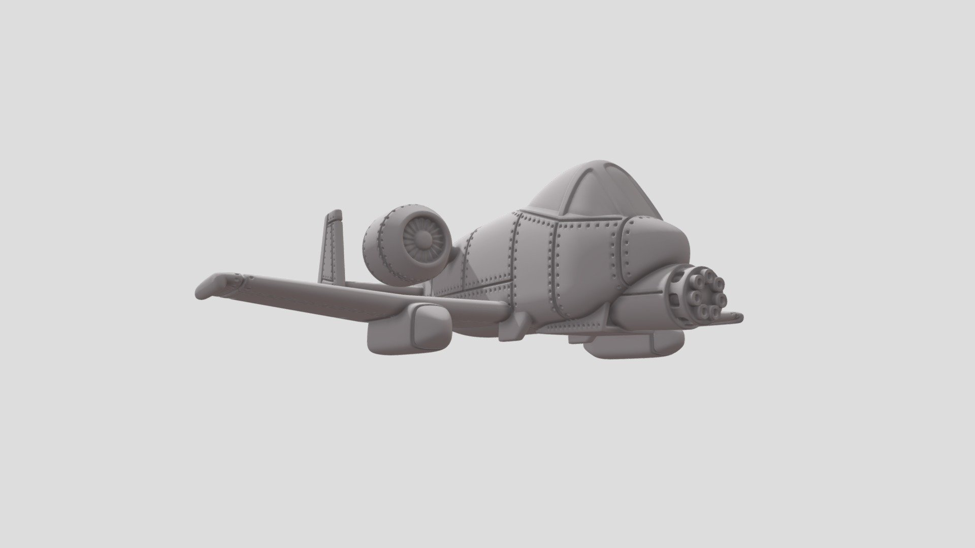 A10 Thunderbolt II - 3D model by Nemo-MK2 [1446ac9] - Sketchfab
