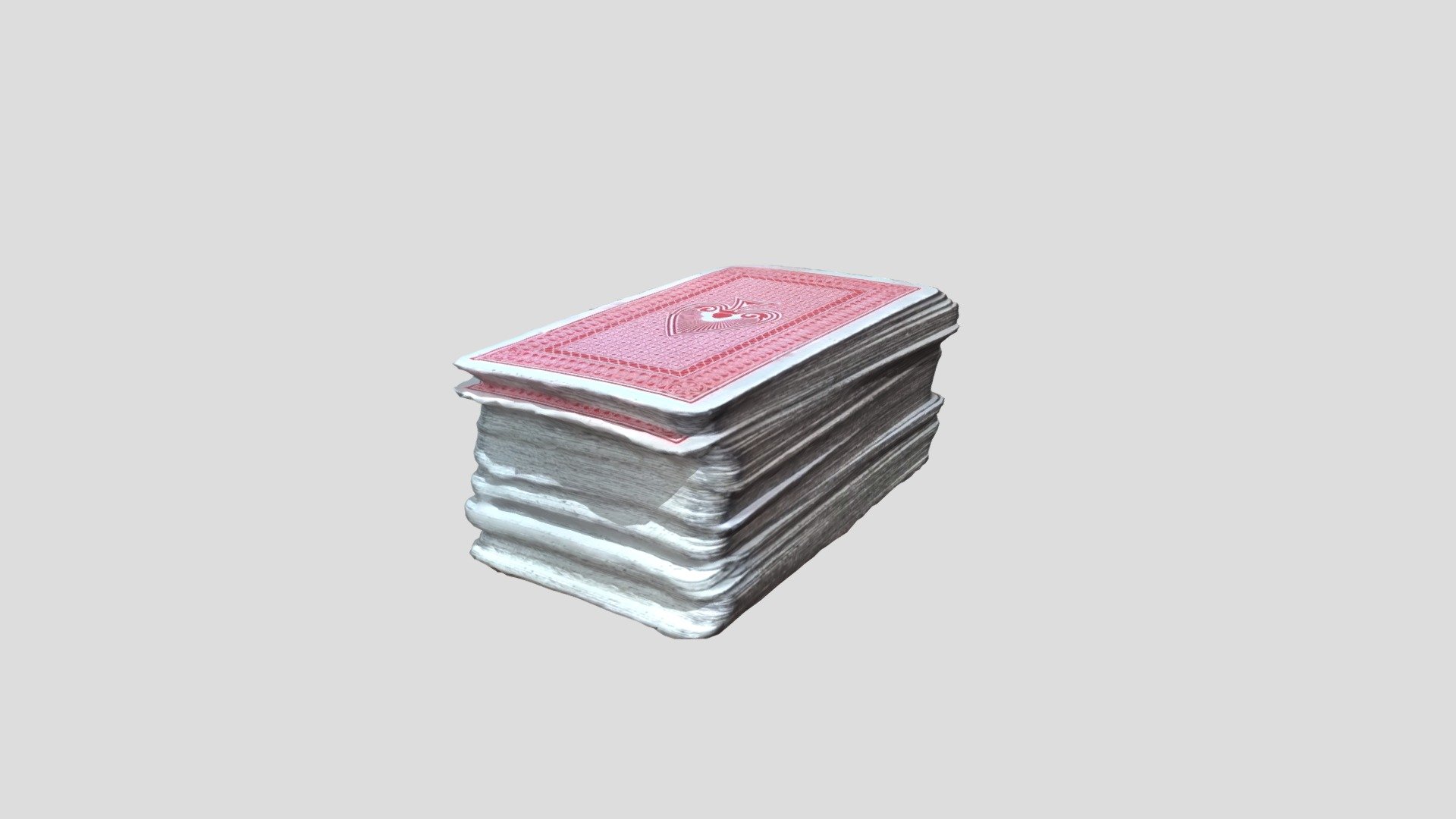 Stack of cards - Download Free 3D model by Peterko64 [1446fd7] - Sketchfab