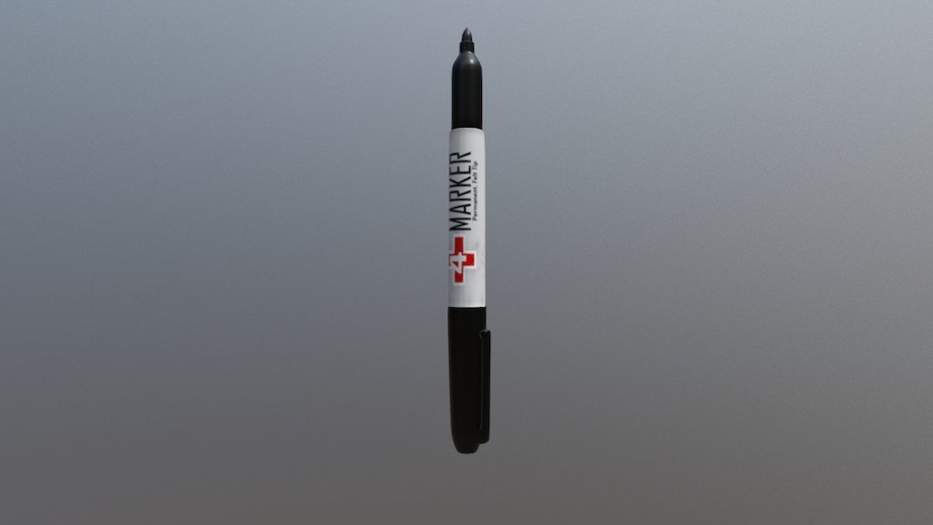 PARAMEDICS Sharpie - 3D model by zramsden [144831d] - Sketchfab