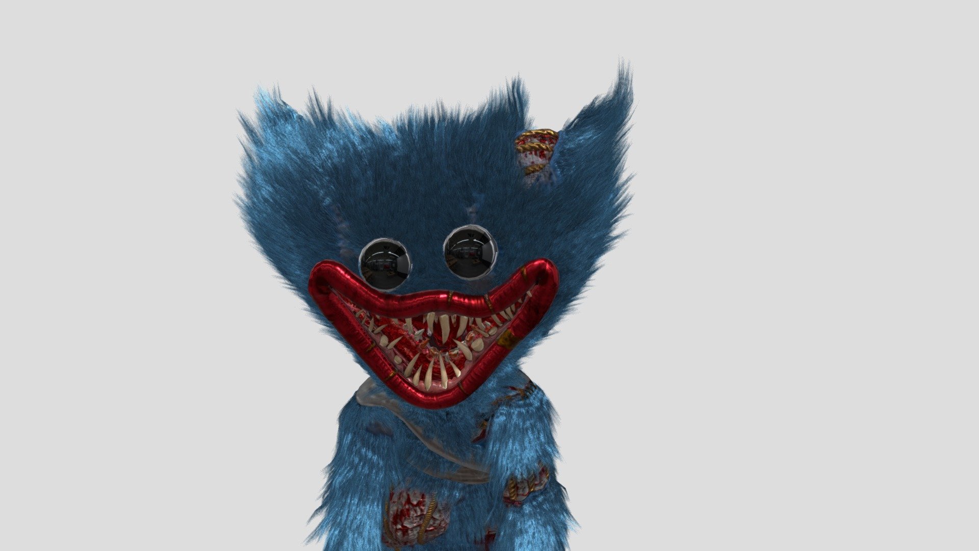 Poppy_playtime_chapter_5_injured_huggy_wuggy - Download Free 3D model ...