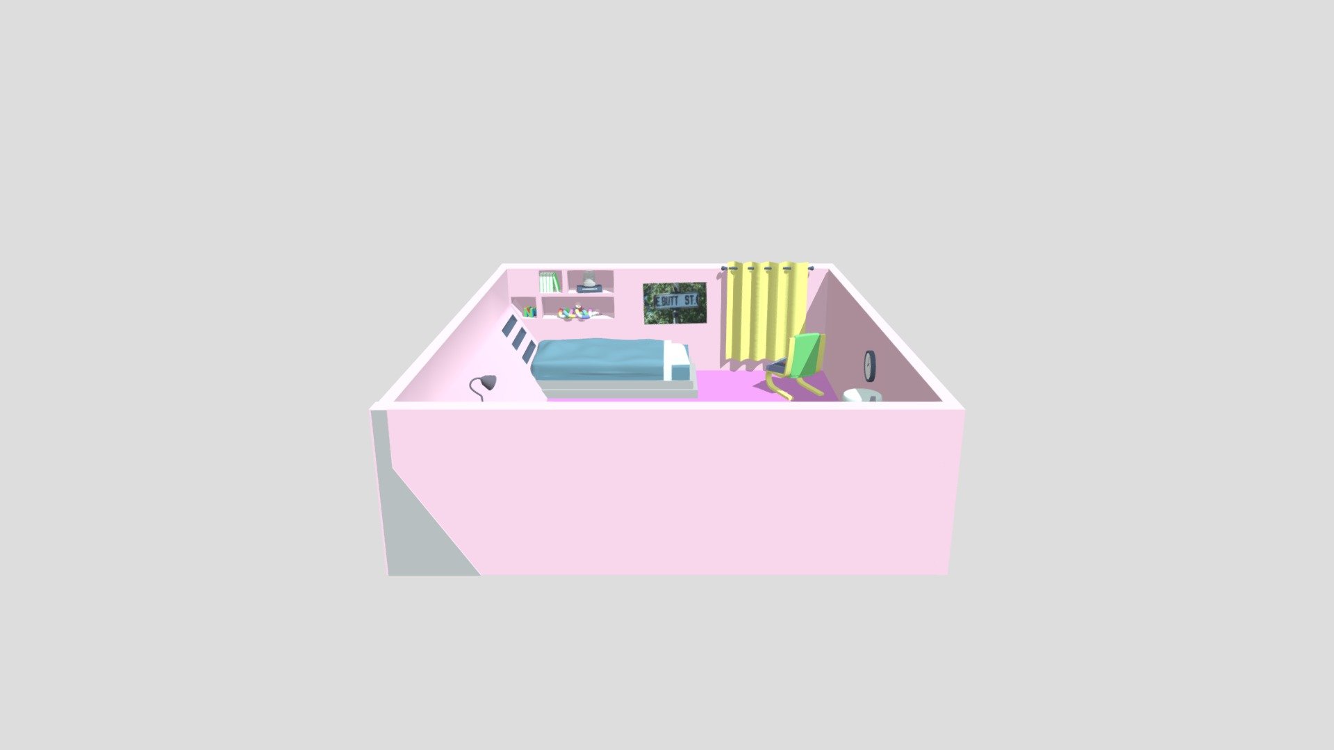 Room Example 3 - 3D model by emacdorm [144afd1] - Sketchfab