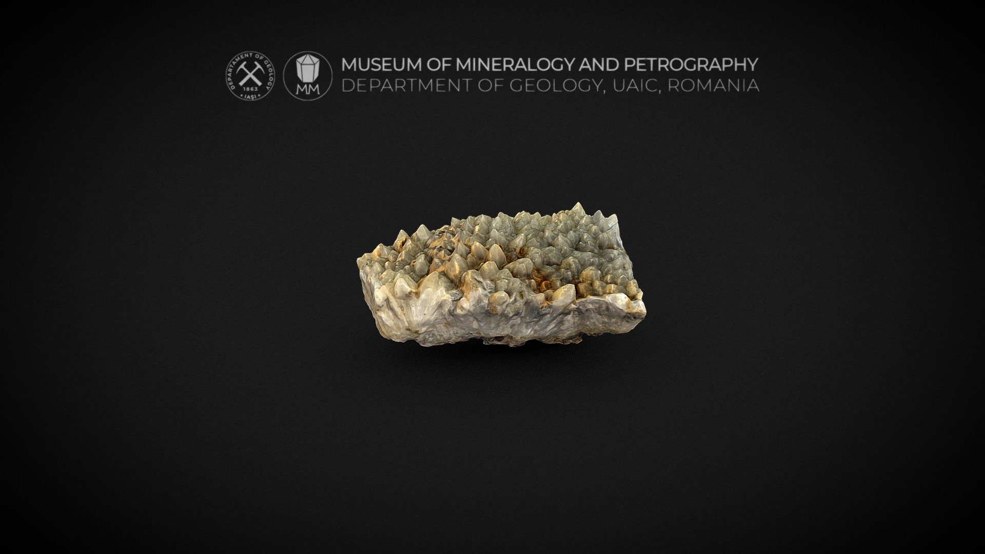 Quartz crust, Văratec, Romania - 3D model by Museum of Mineralogy and ...