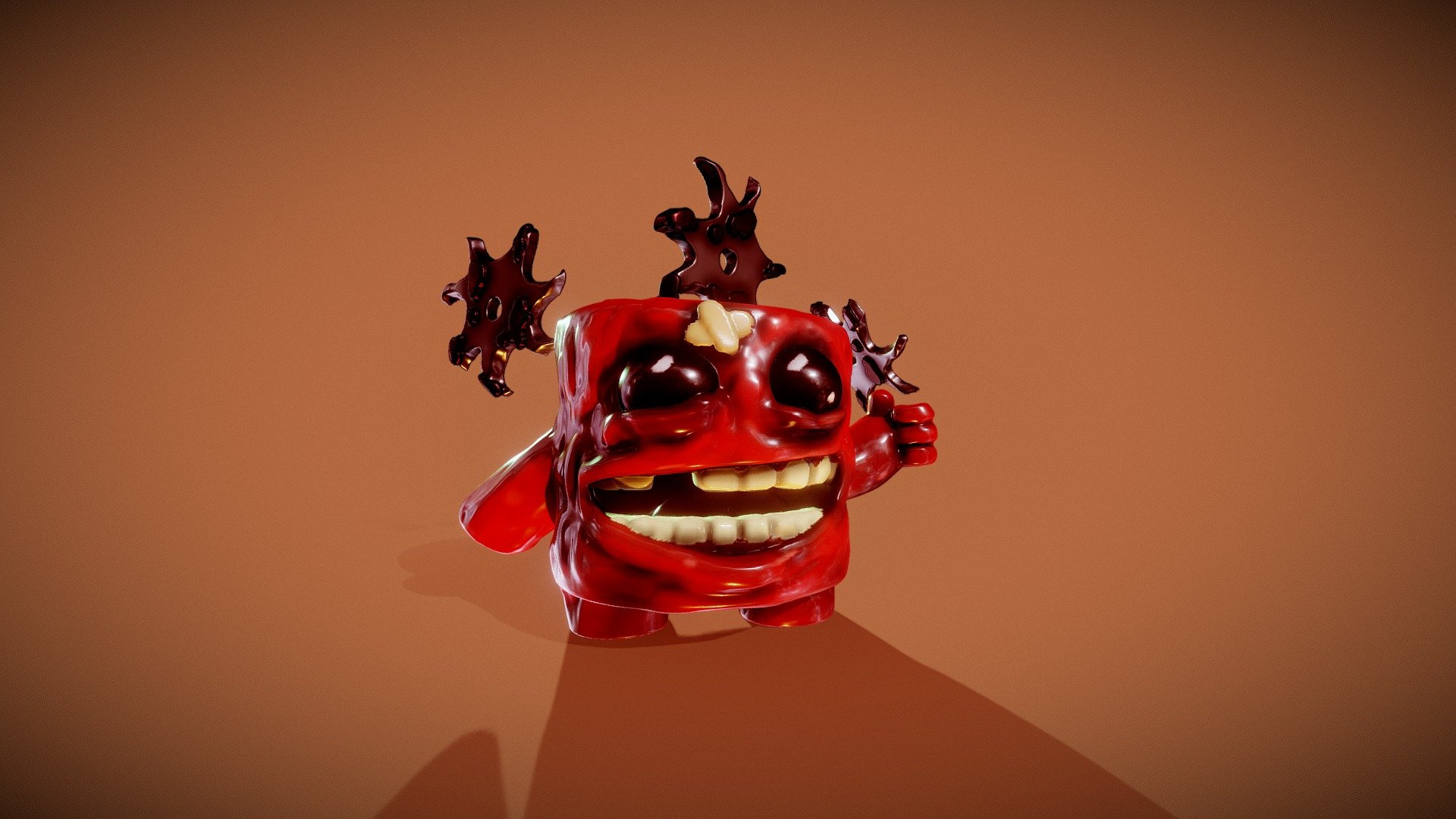 Meatboy - Fanart - Download Free 3D model by jason.lp.davis [144b82b ...