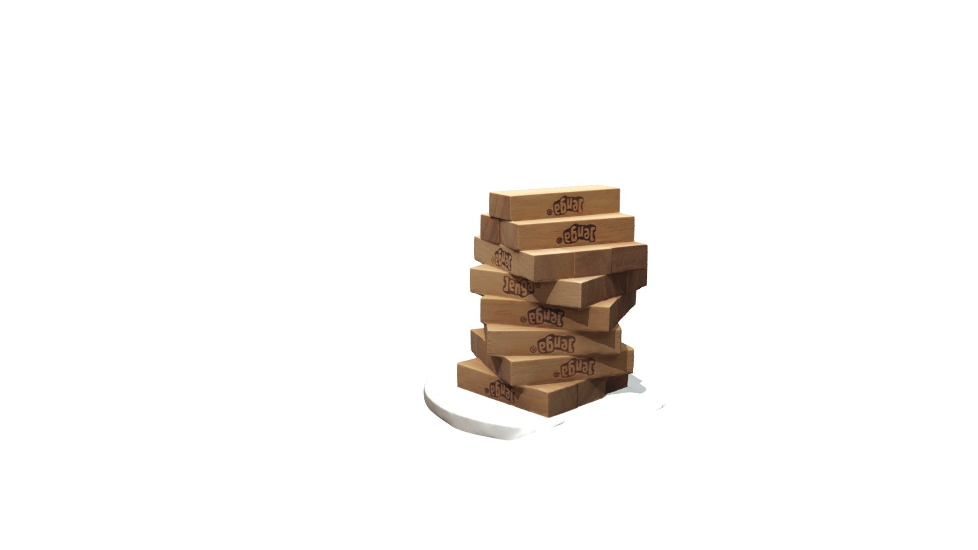 jenga - 3D model by rodrigoa.gallardo [144cf14] - Sketchfab