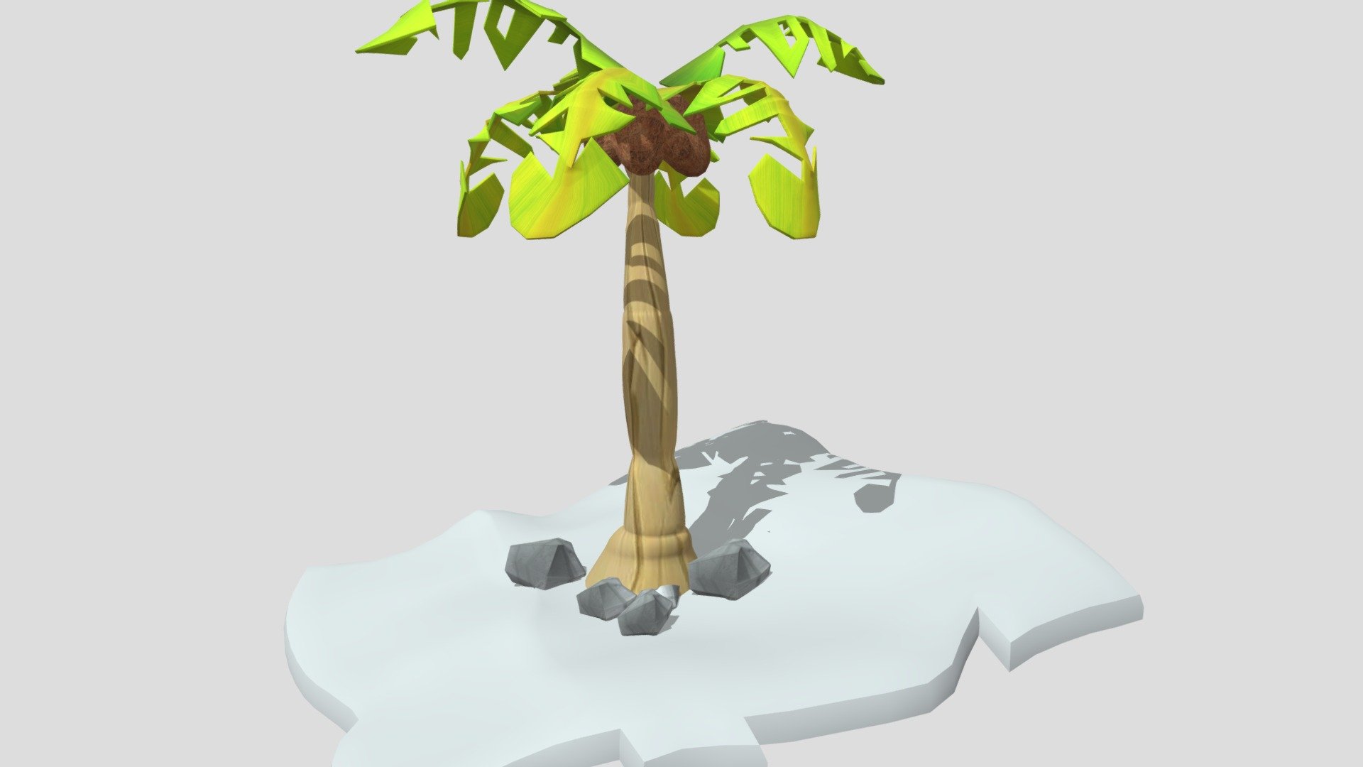 Coconut Tree Stylized Model - Download Free 3D model by yashrajput440v ...