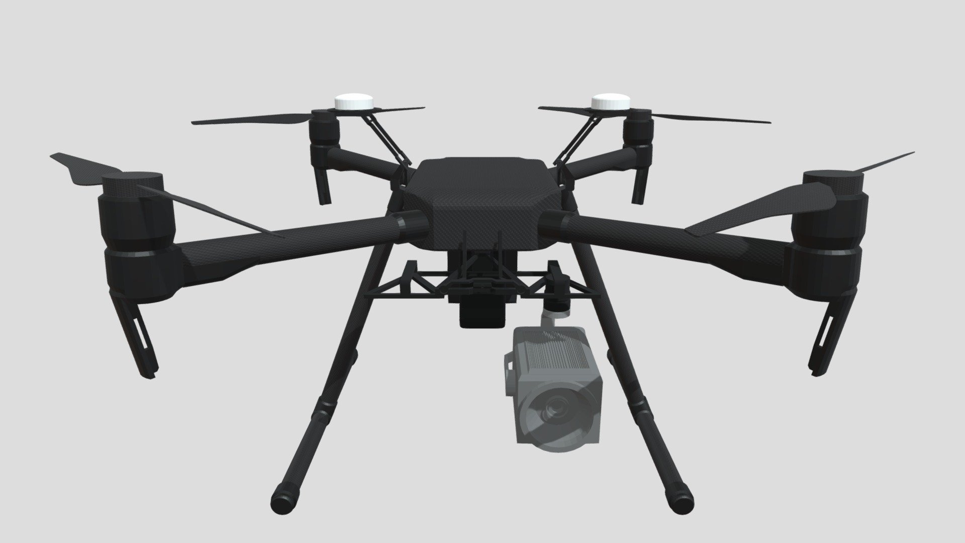 DJI Matrice M210 RTK - 3D model by Dronebotix [144dac2] - Sketchfab