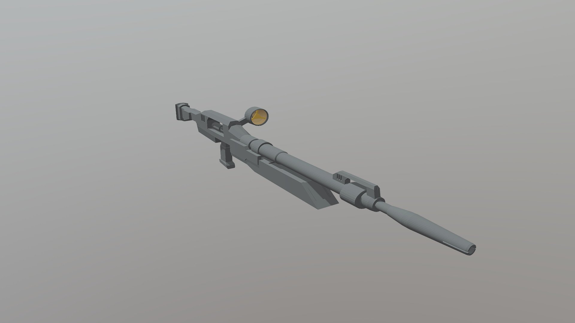 Mech Long Rifle - Download Free 3D model by hdbanks1 [144eec5] - Sketchfab