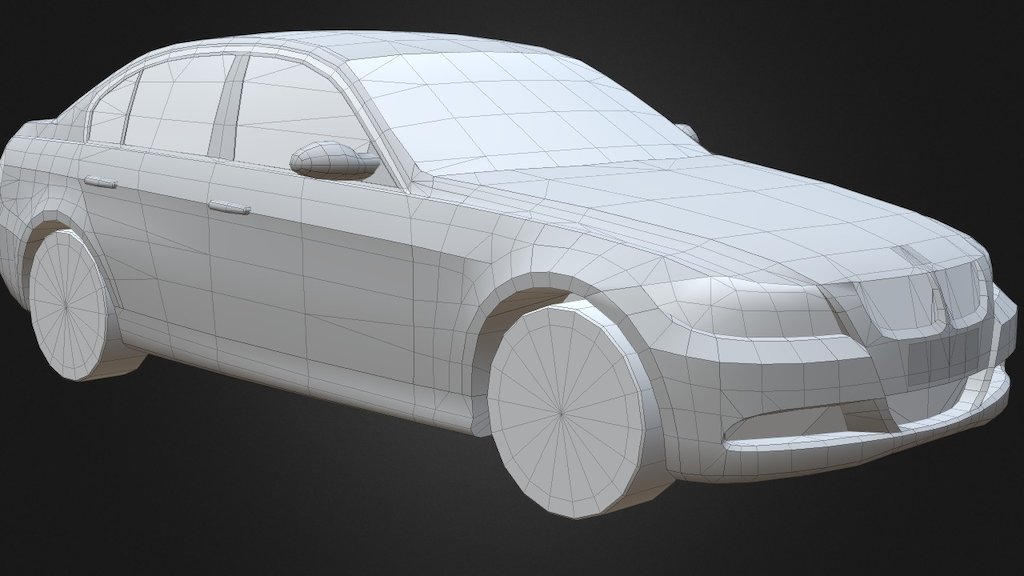 BMW Car 320d - 3D model by luxe3dworld [14501b0] - Sketchfab