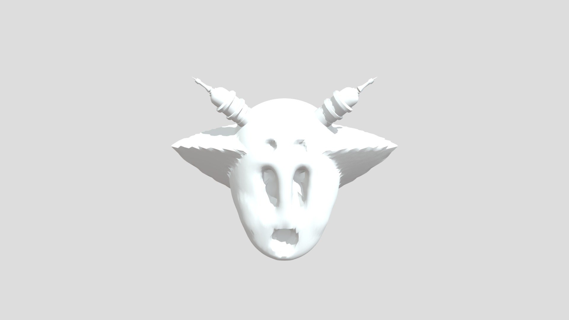 Disturbing Clown Head - Download Free 3D model by ClydeHomicide ...