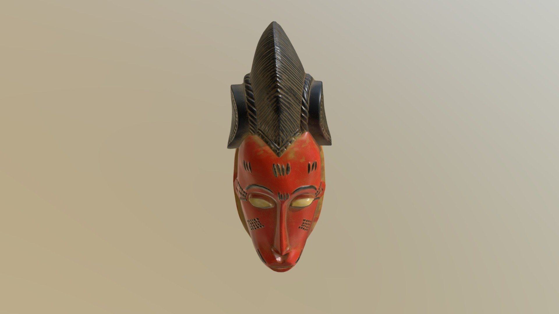 Maska - 3D model by VeraRi [1450736] - Sketchfab