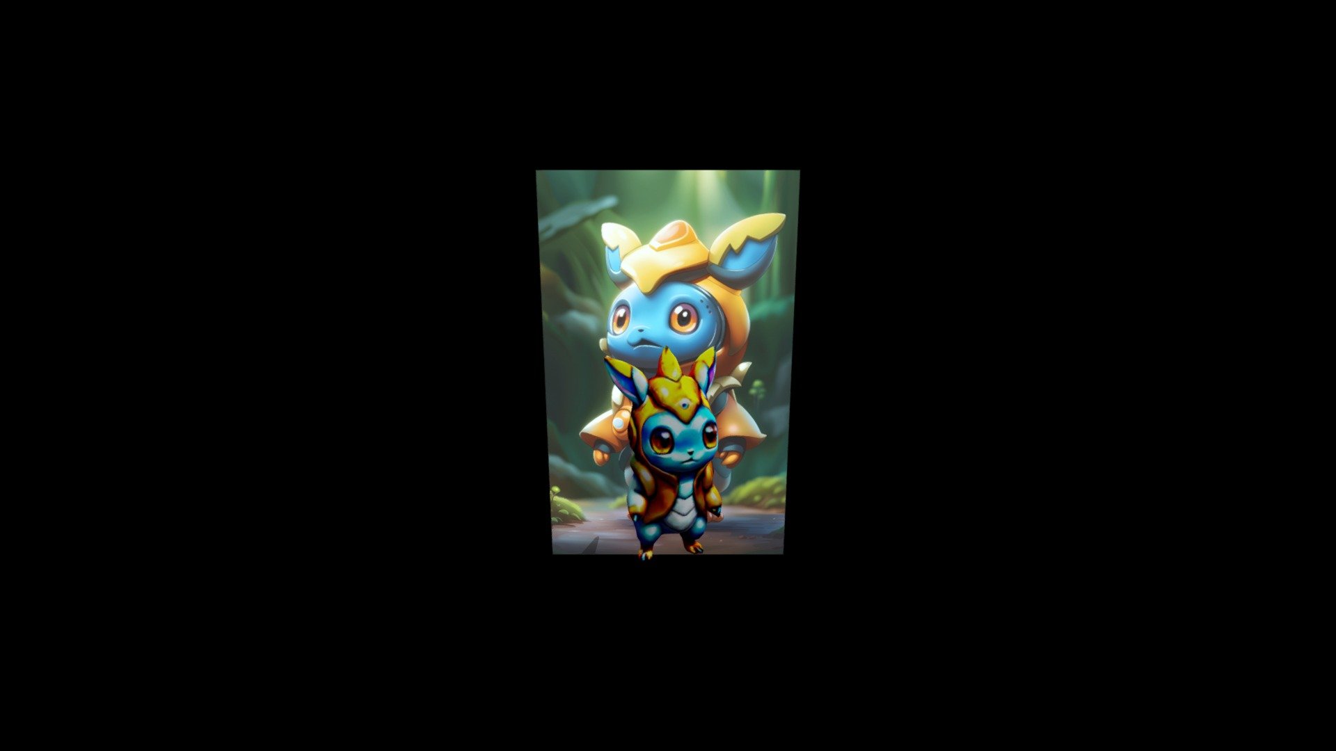 Eevee in a Robot Suit Eevee is standing in a - Download Free 3D model ...