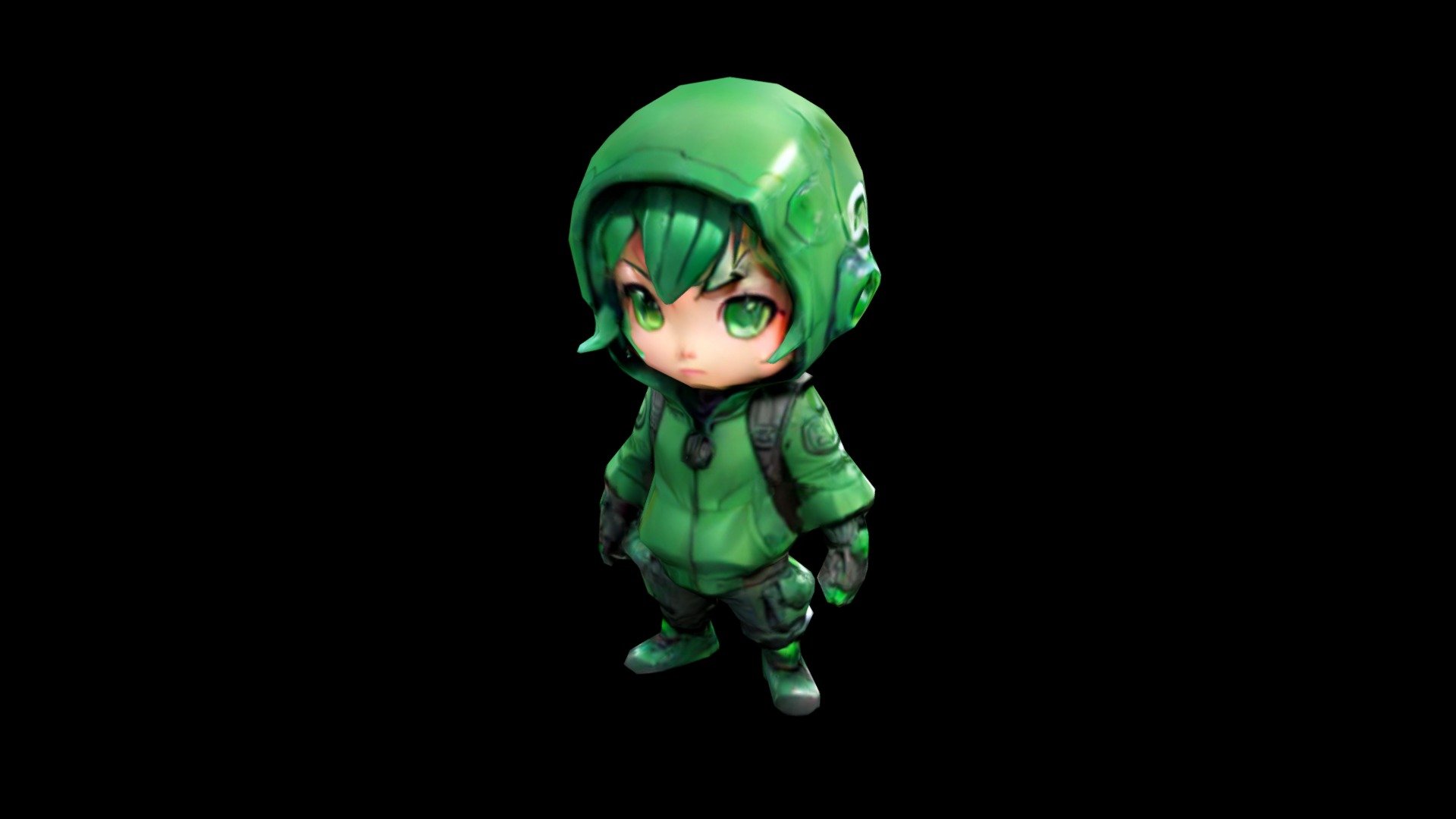 Energetic Female Superhero Illustration with a S - Download Free 3D ...