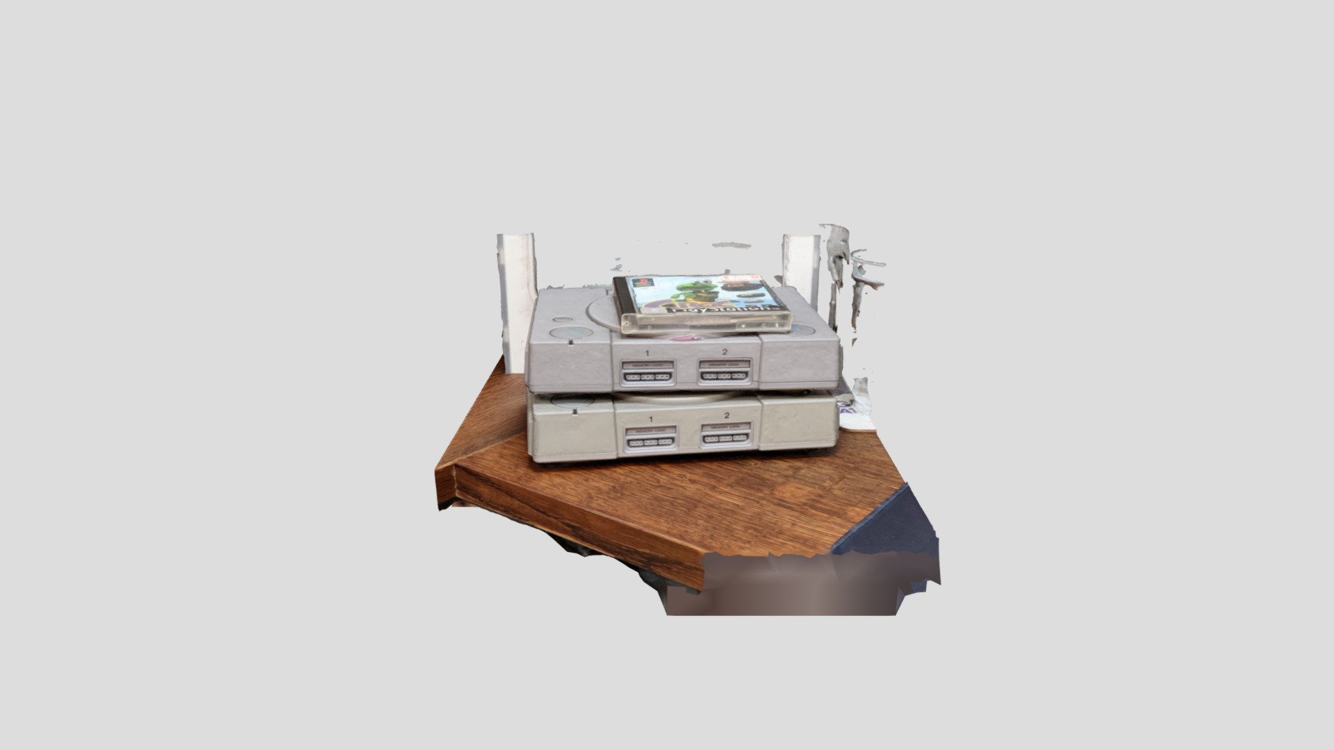 PS1 Stack - Download Free 3D model by Chris (@cdrose) [1452934] - Sketchfab