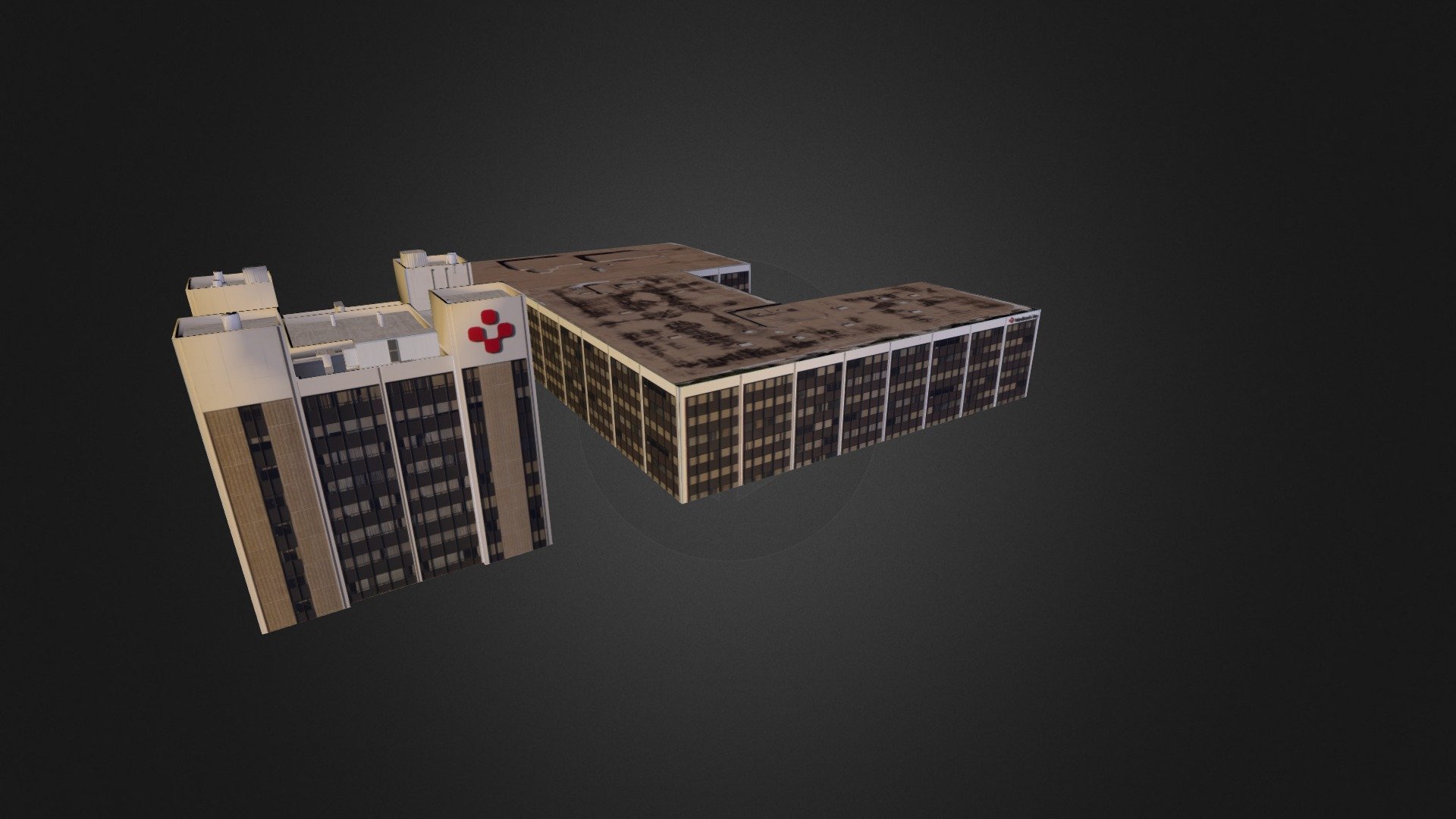 Medical City - Combined - 3D model by Jasonb [1452f39] - Sketchfab