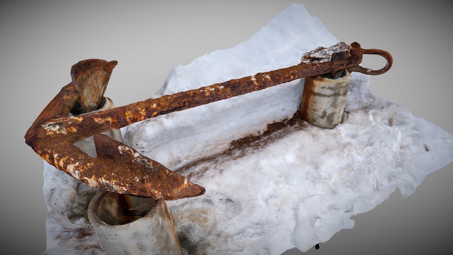 Old Anchor - 3D model by Roger Lacasse (@rlacasse67) [145345d] - Sketchfab