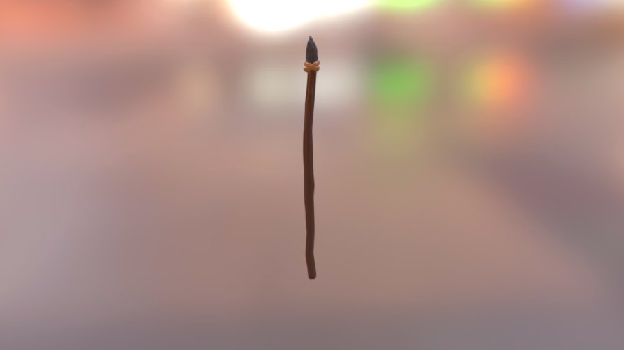 Makeshift Spear - 3D model by monsterkeeper [14534d9] - Sketchfab