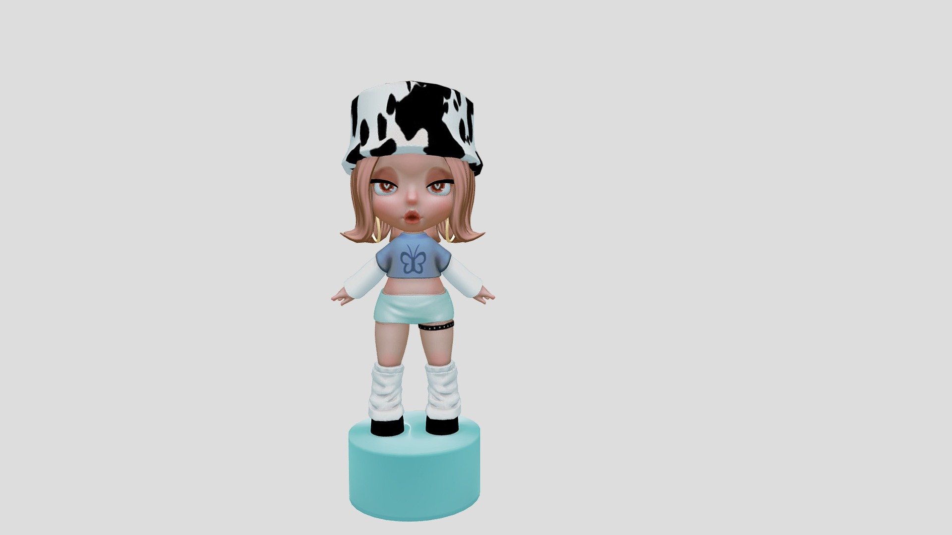 Miss Sky - Download Free 3D model by AbigailOffermans [1453e65] - Sketchfab
