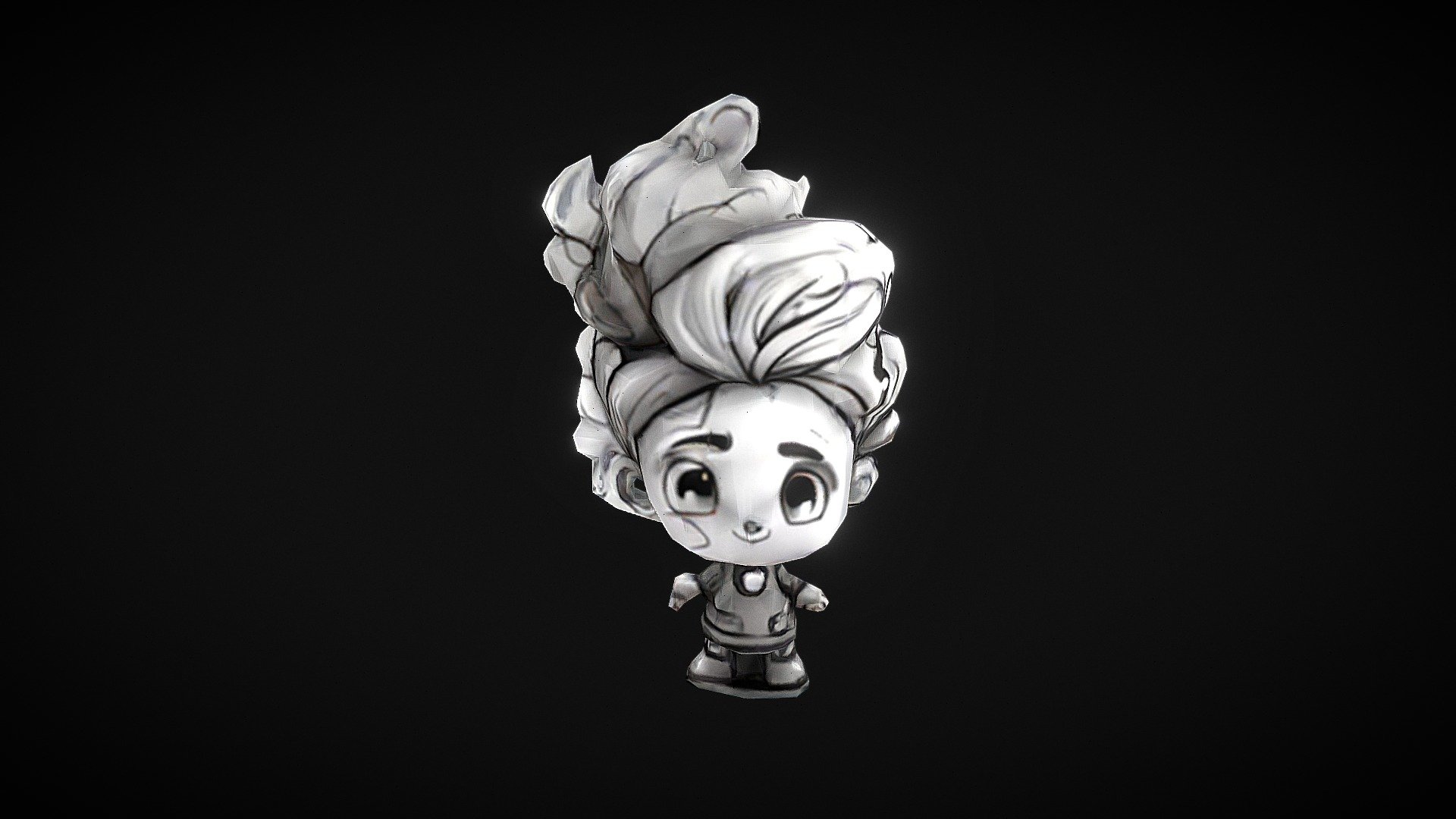 Monochrome Charm: Animated Doodles in a Playful - Download Free 3D ...