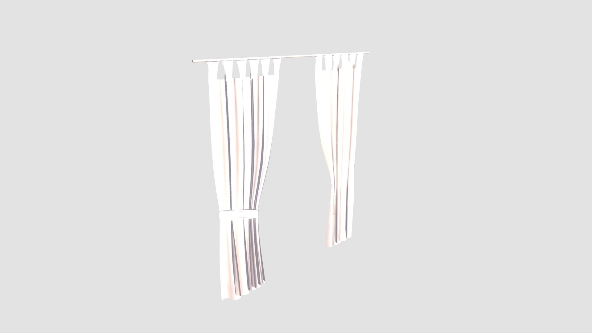 curtain - Buy Royalty Free 3D model by Evermotion [1454f87] - Sketchfab ...