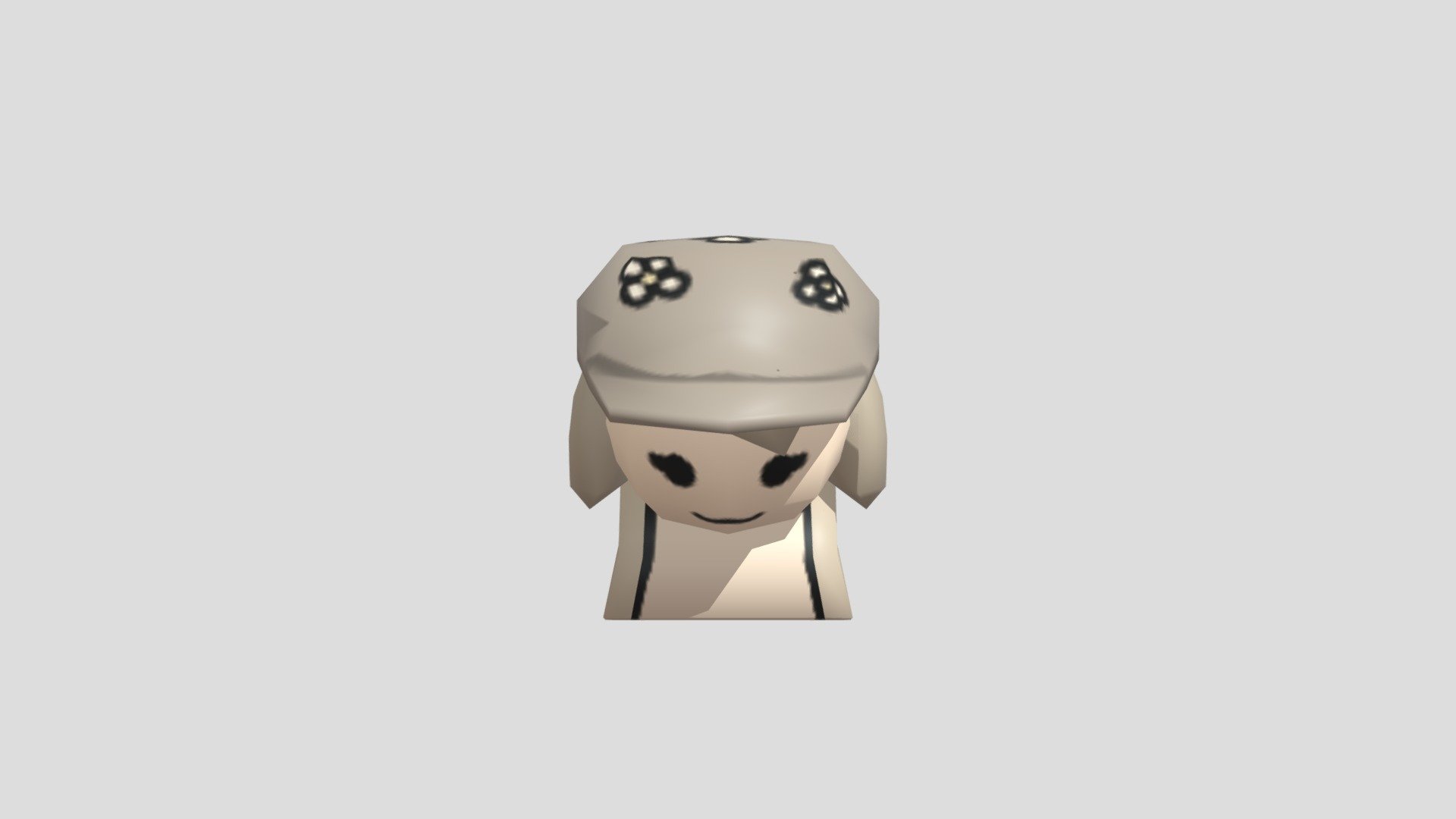 Temmie in 3D! - Download Free 3D model by lazyradly [1455de7] - Sketchfab
