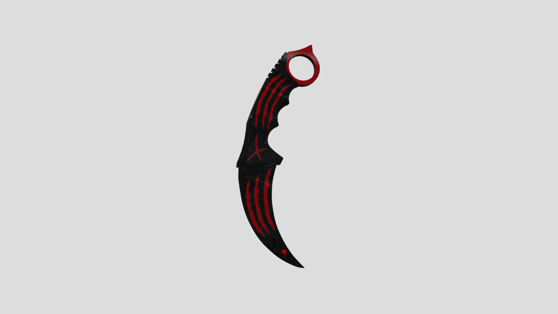 Karambit_Standoff2_Monster_Scar - 3D model by NAKS (@NAKS61424 ...