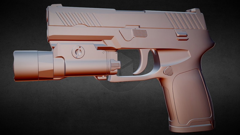 Gun - 3D model by serg-654 [14571f1] - Sketchfab