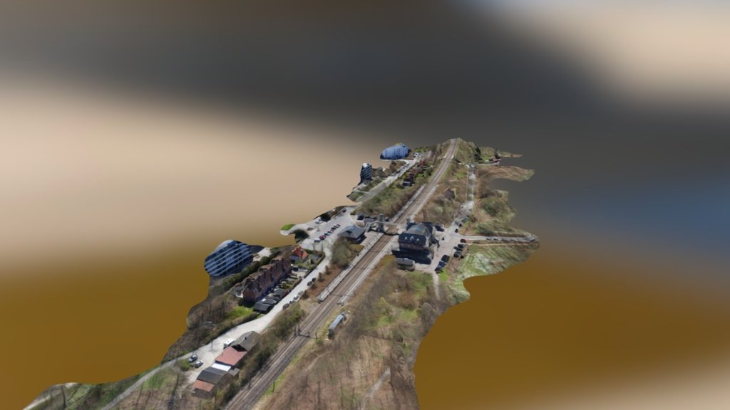 Kystbanen - Skodsborg st. - 3D model by LE34 [1457896] - Sketchfab