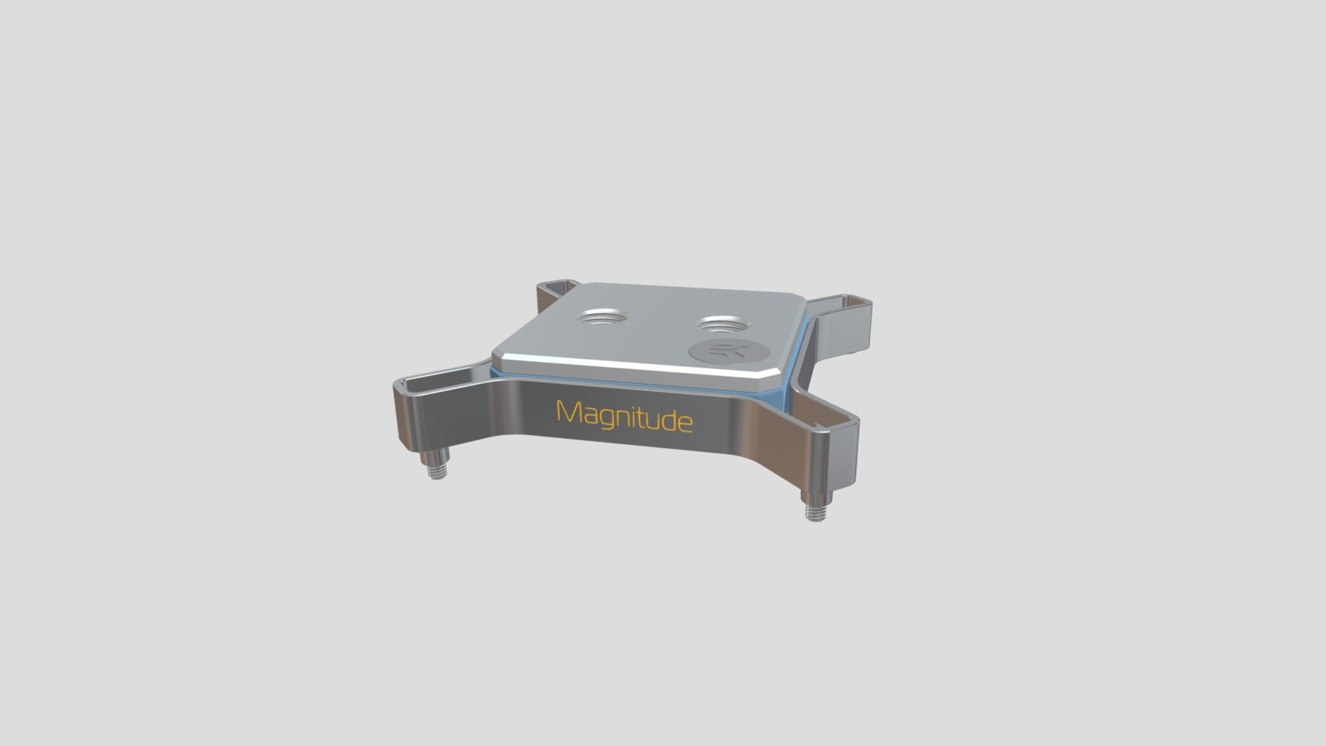 EKWB Magnitude cooler block - 3D model by Oscar Gustafsson (@oscar.gustafsson) [1457daf] - Sketchfab