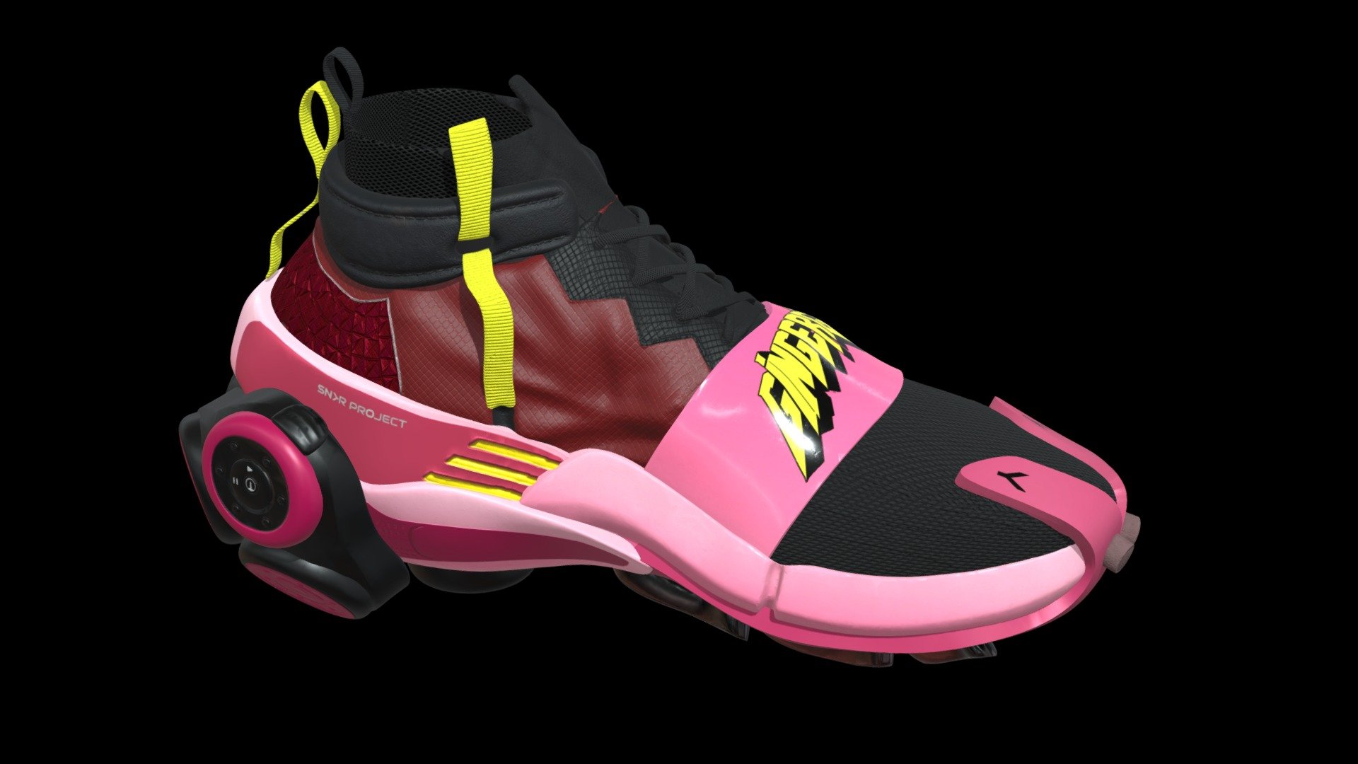Sneaker Ginger Girl - 3D model by Amin Adukov (@Aminchok) [14580d5 ...