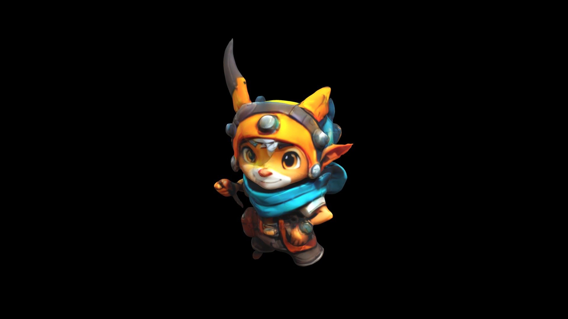 Digital Sprite A Vibing warrior holding a torch - Download Free 3D ...