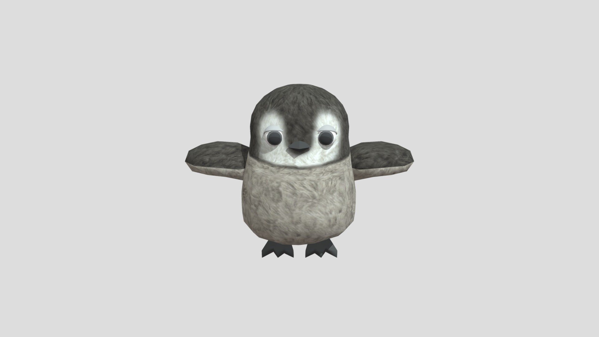 baby penguin - 3D model by harutarou [145c09e] - Sketchfab