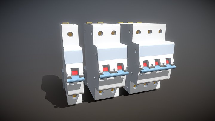 Circuit-breaker 3D models - Sketchfab