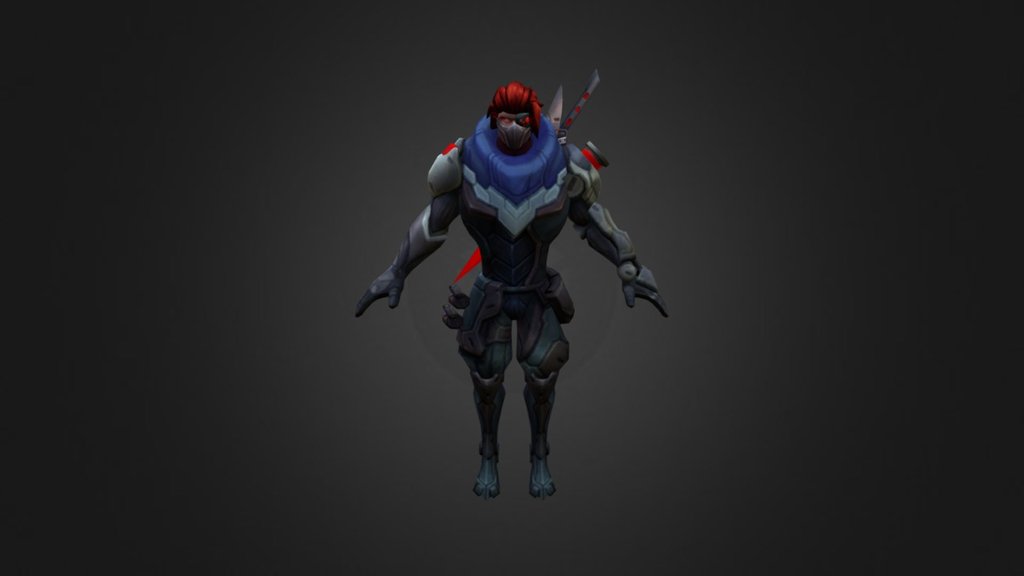 Shen League Of Legends Mask