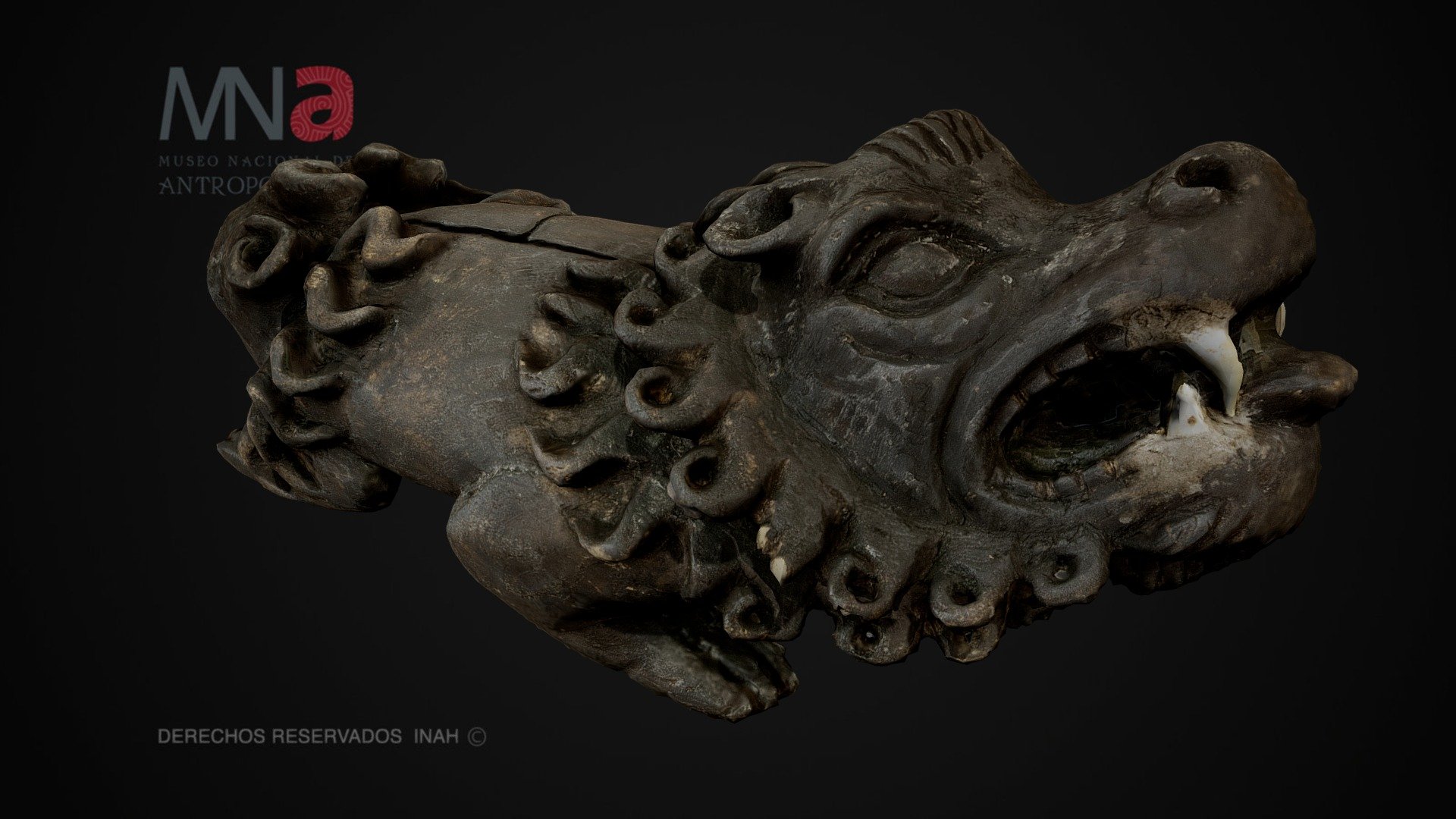 Teponaztle Otomí - 3D model by Museo Nacional de Antropología (@mna ...