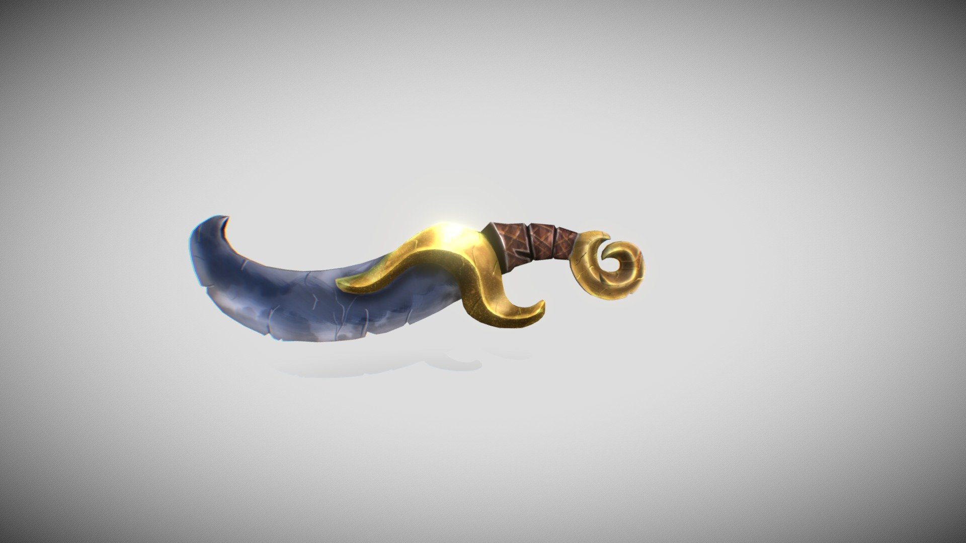 001_Stylized_Dagger - 3D model by aleksandras [145d3c6] - Sketchfab