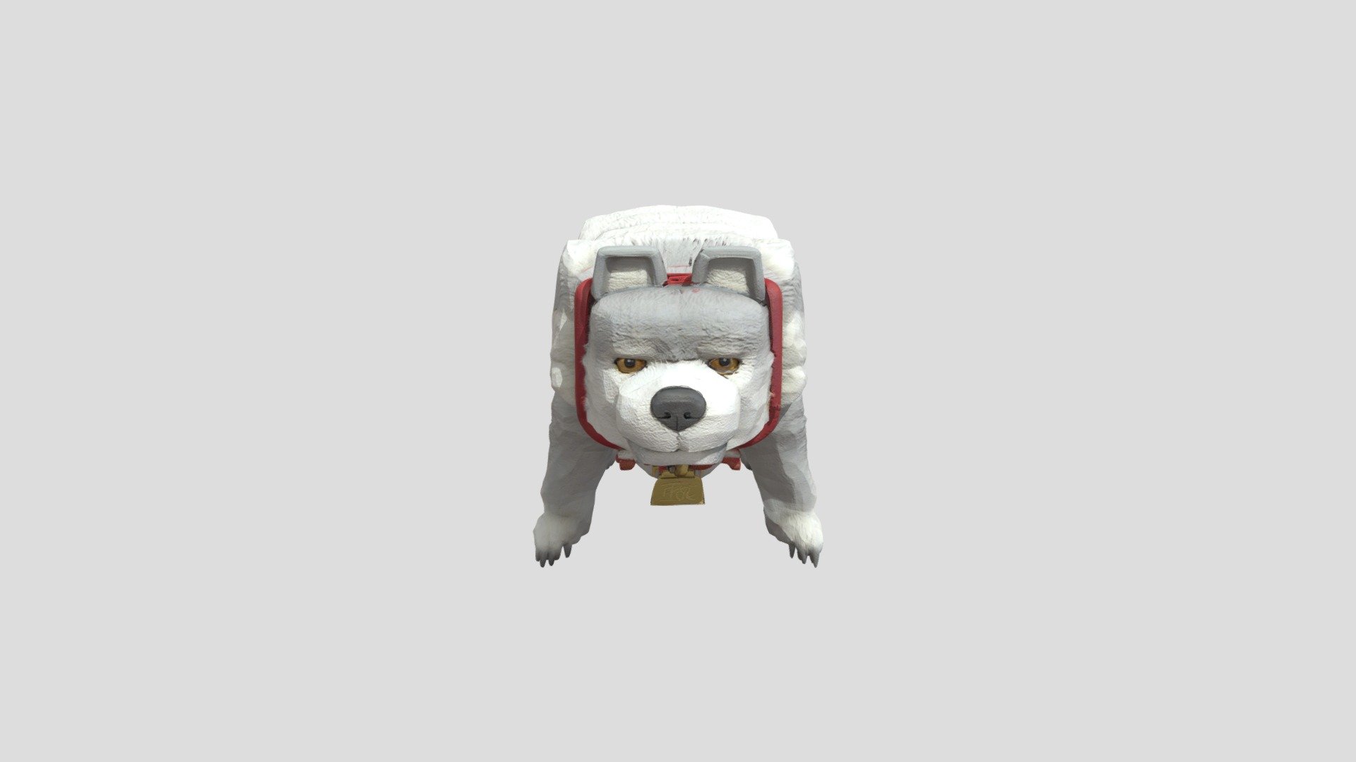 A Minecraft Movie - Dennis The Wolf - Download Free 3D model by Osnow ...