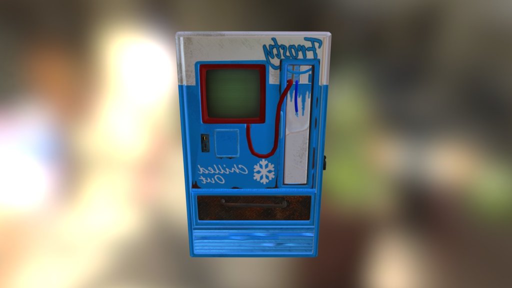 Rust Vending Machine - Frosty - 3D model by sirtyler [145d7a3] - Sketchfab