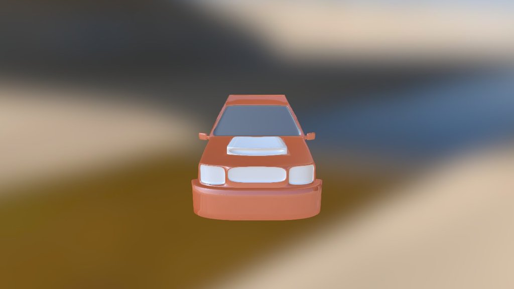 Simple Car - 3D model by Raditya [145f13c] - Sketchfab
