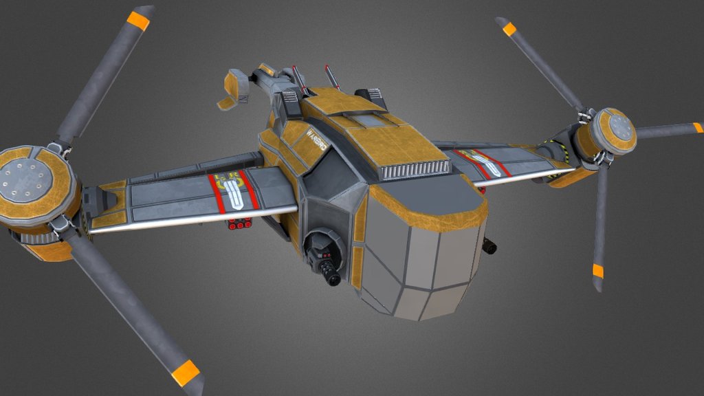 Warbird - 3D model by Chris Wilson (@dowertive) [14604e5] - Sketchfab