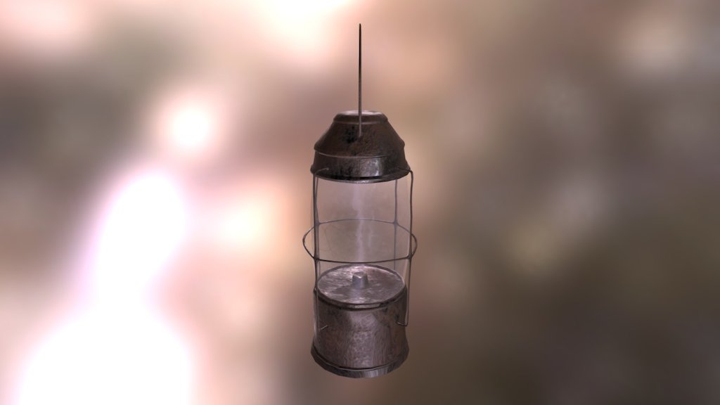 Lantern (Textured) - 3D model by m4ri23 [1462c67] - Sketchfab