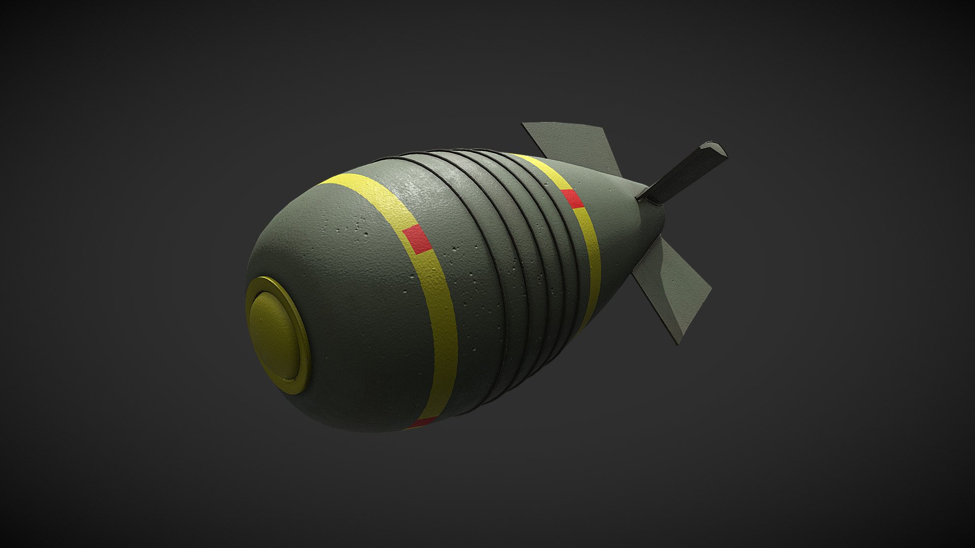 Mark VI Aerial Bomb - Buy Royalty Free 3D model by Andrej Grave ...