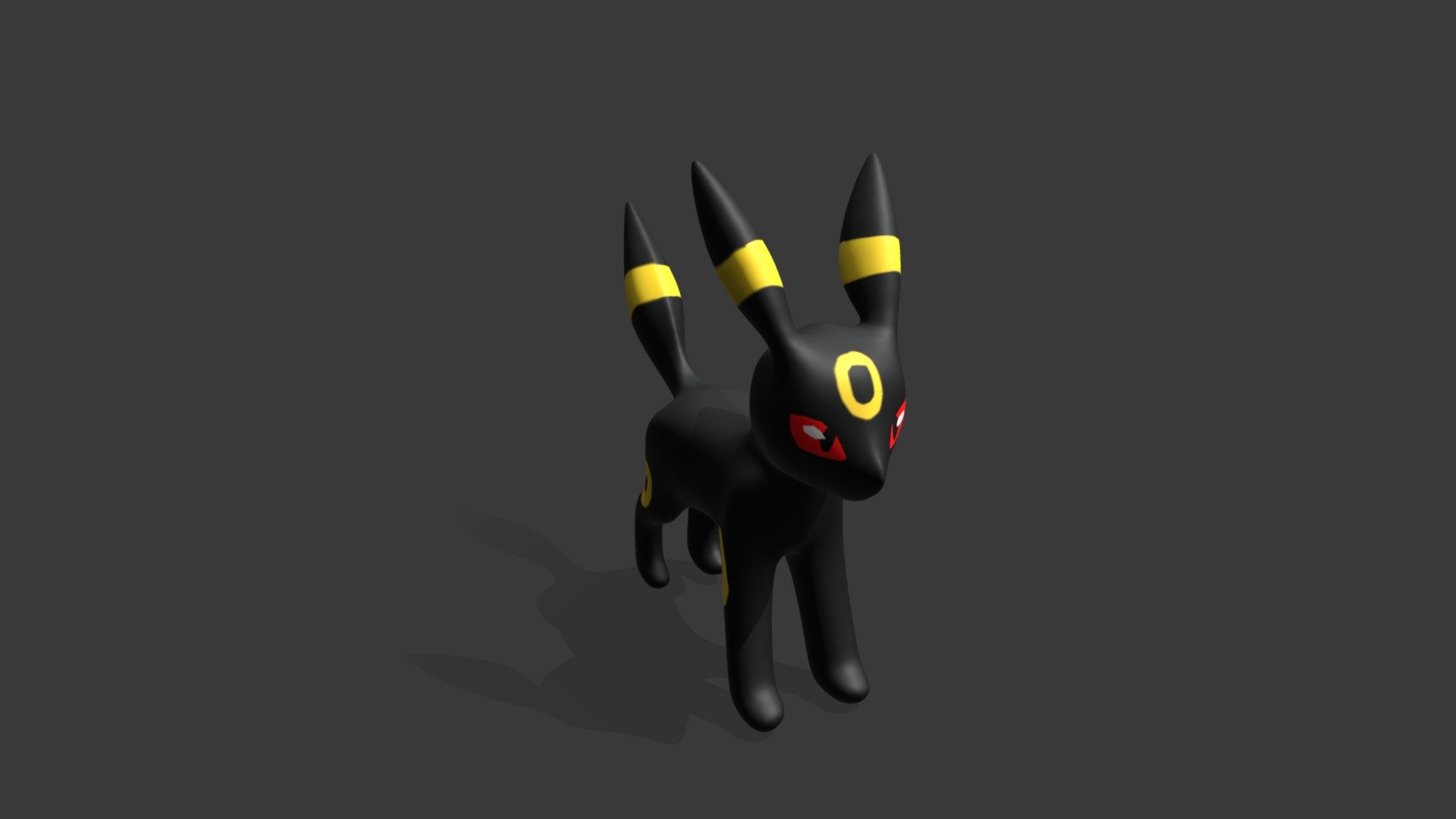Umbreon - 3D model by Noah Real (@n.reha26) [1465749] - Sketchfab