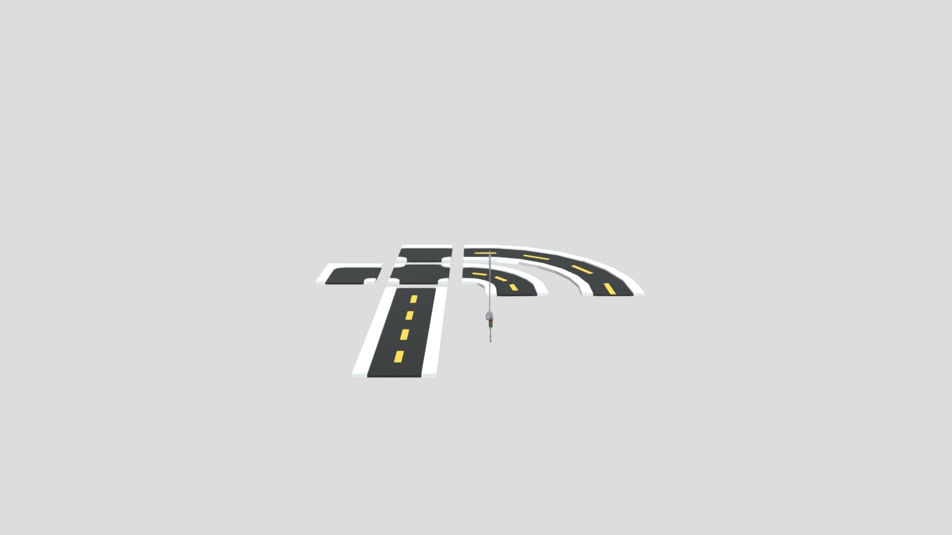 Road Packs - Download Free 3D model by hynect [146621c] - Sketchfab