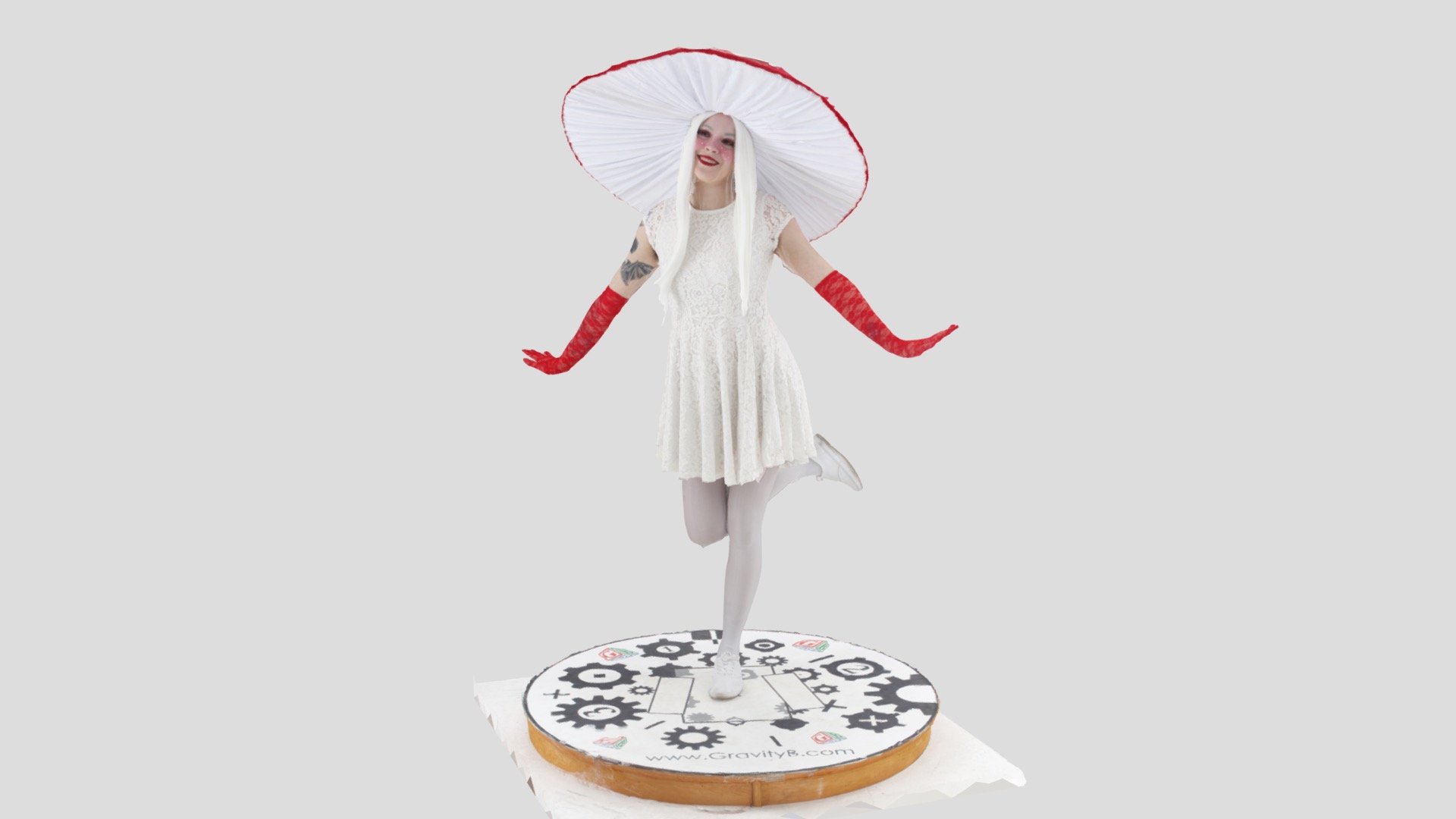 240210 Nic Cosplay Mushroom 3b - 3D model by GravityB [1466c75] - Sketchfab
