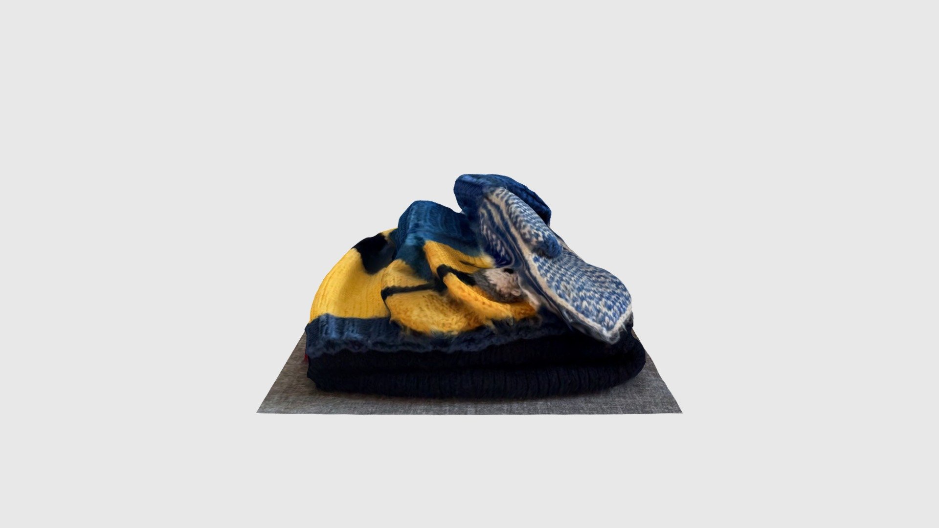 Knitted hat - Download Free 3D model by fredriksimu [14671a4] - Sketchfab