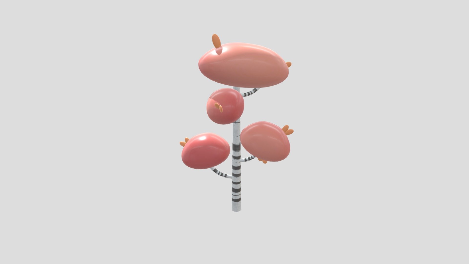 Cartoony birch tree - Download Free 3D model by Presiyan.Velev [146773c ...