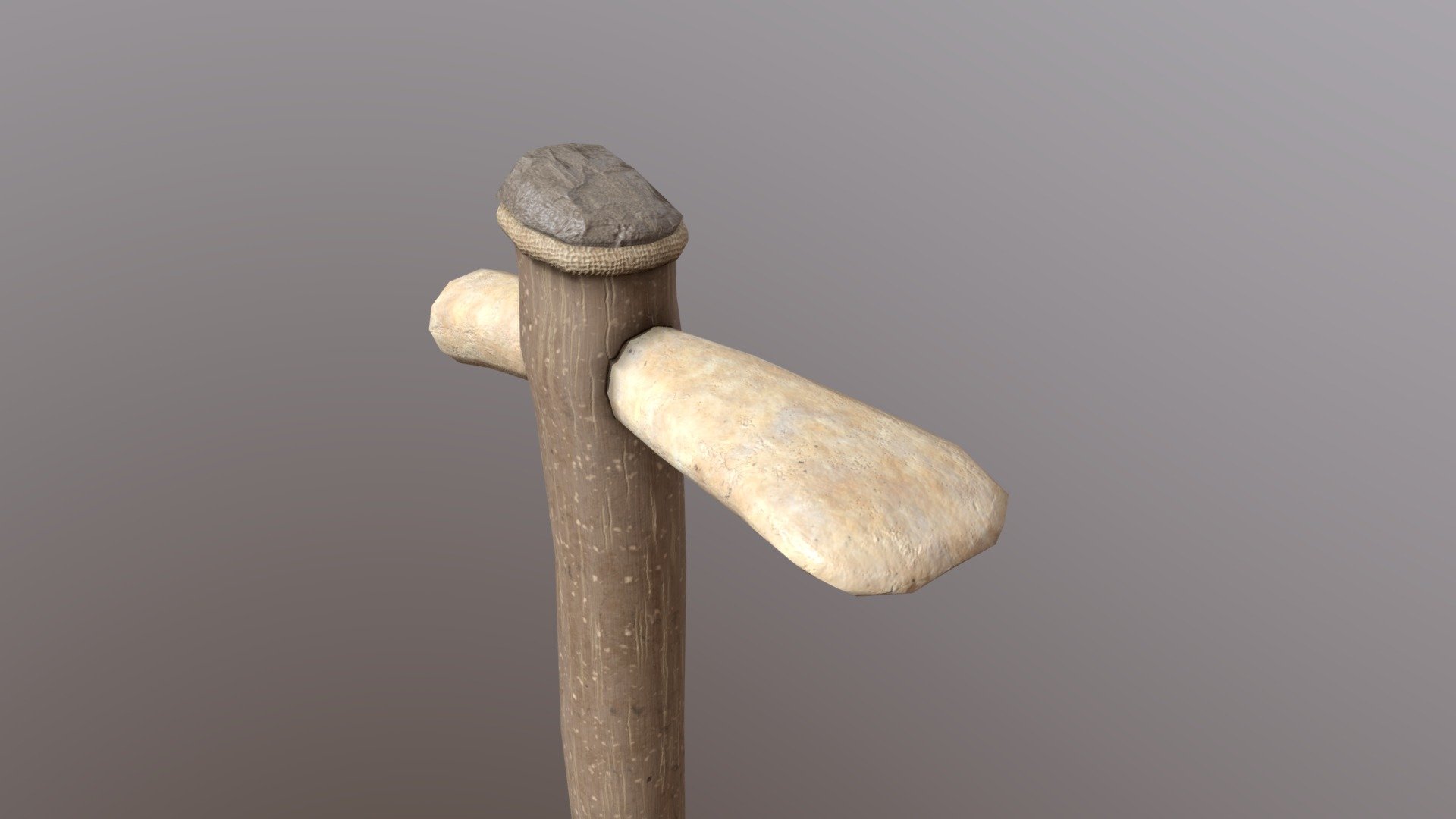 Hoe Bone - Buy Royalty Free 3D model by Arigasoft [1468607] - Sketchfab ...
