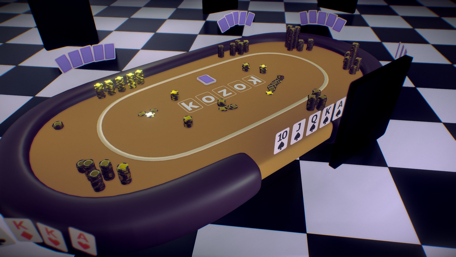 Poker - Download Free 3D model by kozok-3d [1468873] - Sketchfab