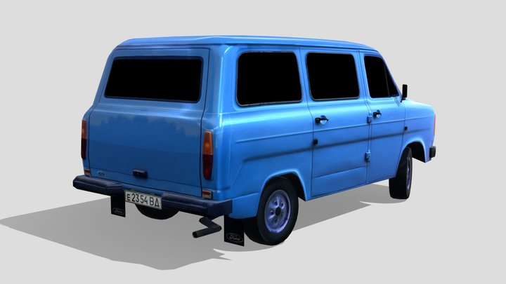 Minibus 3D models - Sketchfab